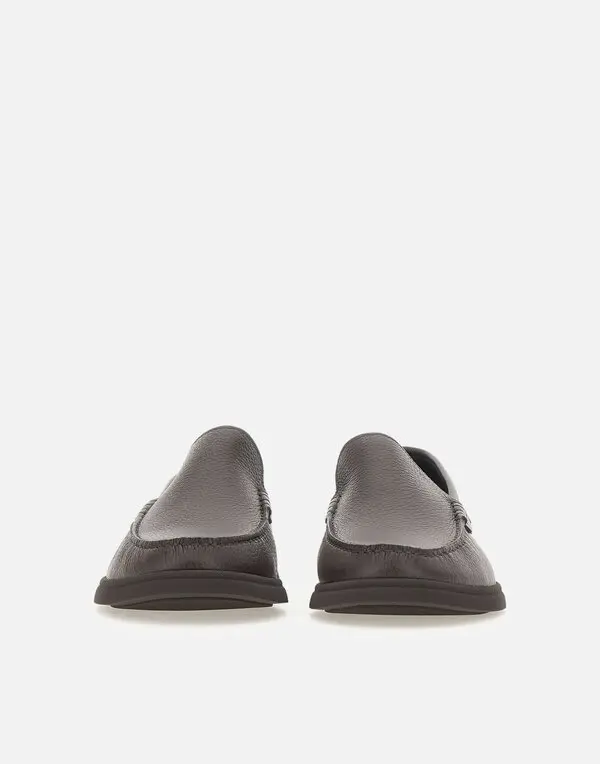 Hugo Boss Logo Detail Moccasins