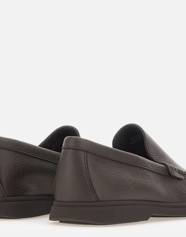 Hugo Boss Logo Detail Moccasins