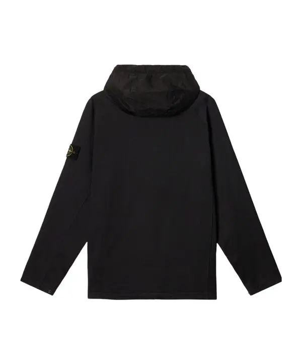 Stone Island Oversized Fit Sweatshirt With Contrasting Hood
