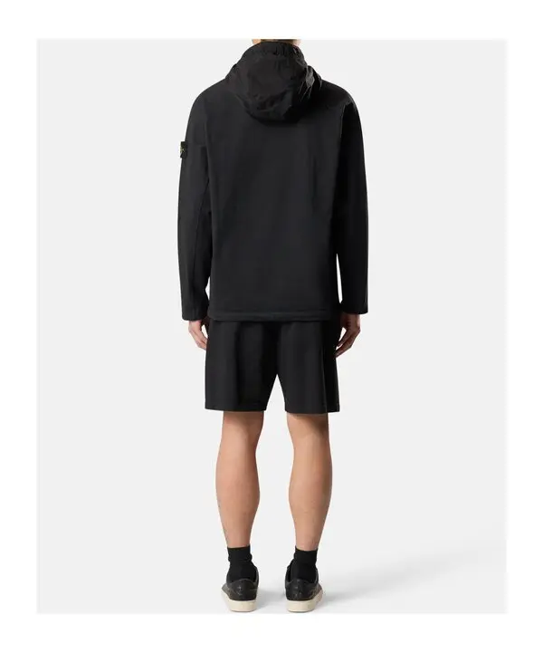 Stone Island Oversized Fit Sweatshirt With Contrasting Hood