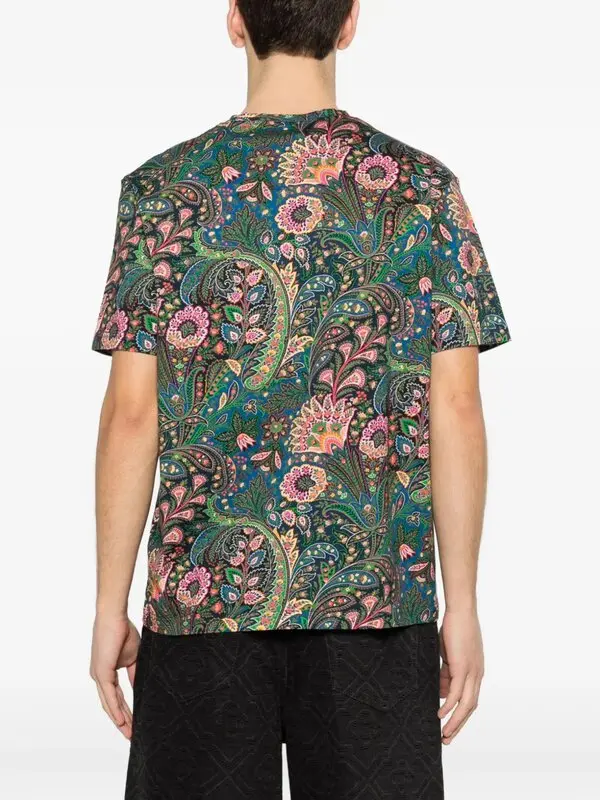 Etro Paisley-pattern T-shirt - Multicolor