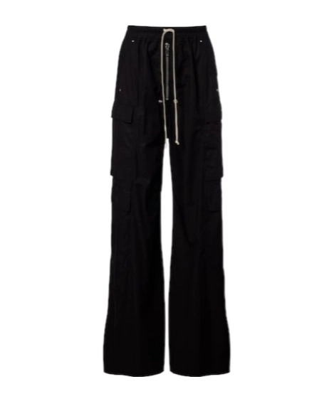 Rick Owens Jumbo Belas Cotton Cargo Pants