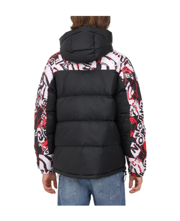 The North Face Printed Hooded Down Jacket