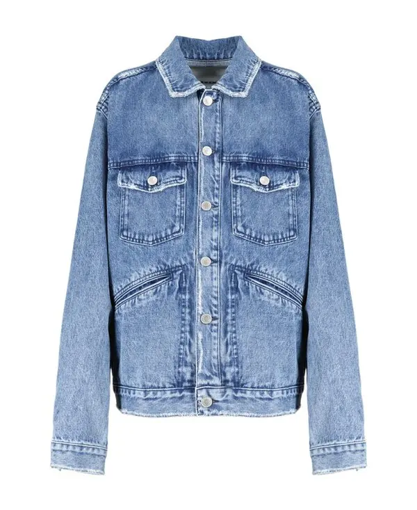 Isabel Marant Étoile Buttoned Long-sleeved Denim Jacket
