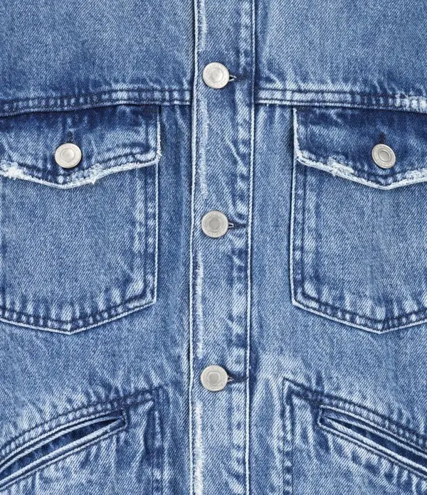 Isabel Marant Étoile Buttoned Long-sleeved Denim Jacket