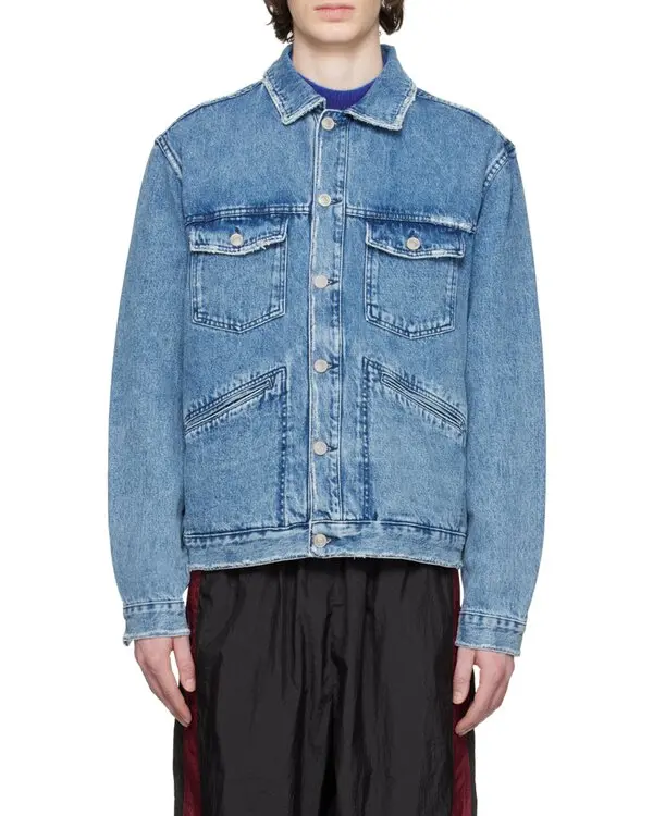 Isabel Marant Étoile Buttoned Long-sleeved Denim Jacket