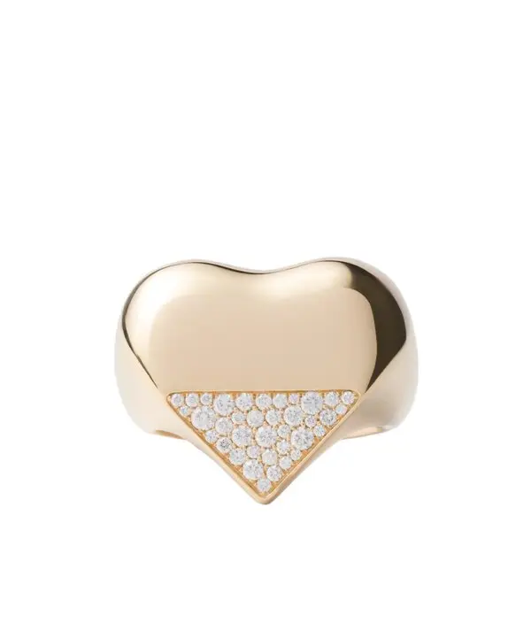 Prada Eternal Gold Ring Gold And Diamonds