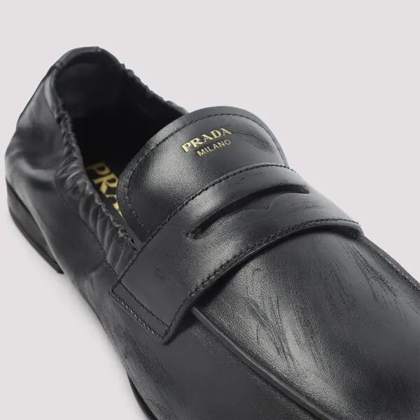 Prada Logo-printed Loafers