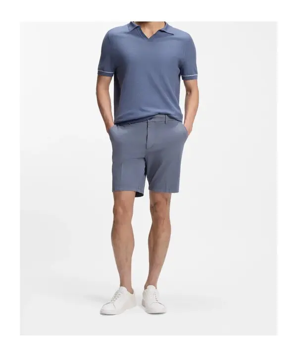 Hugo Boss Button-fastening Tailored Shorts