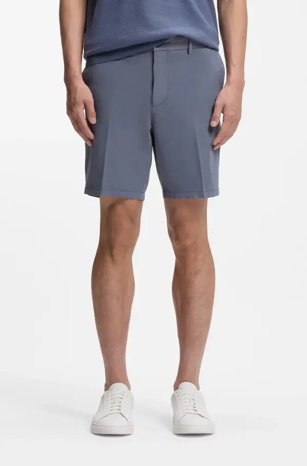 Hugo Boss Button-fastening Tailored Shorts