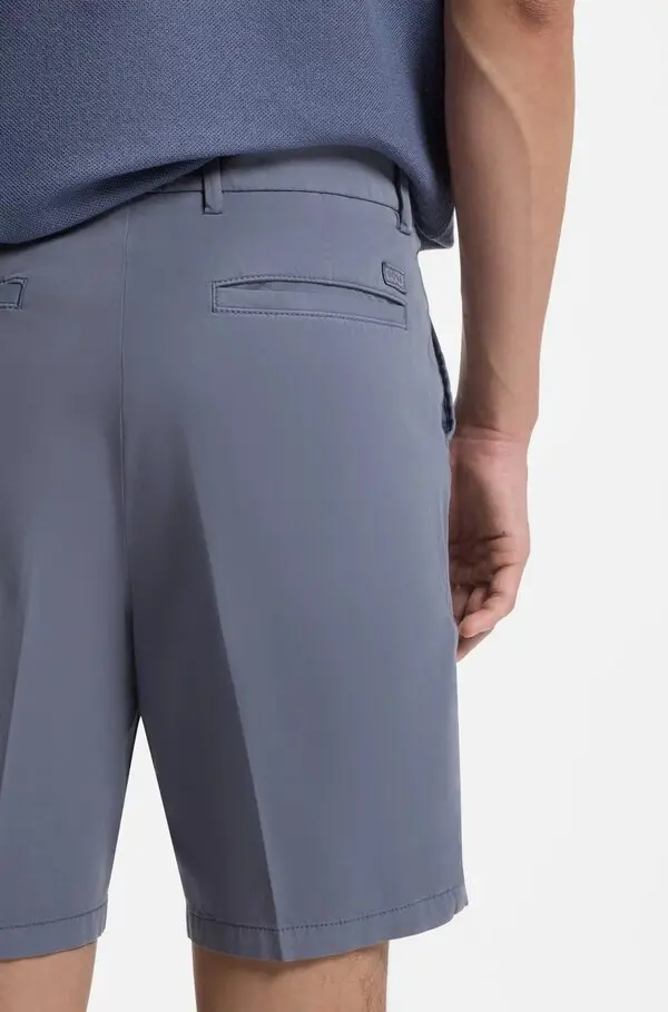 Hugo Boss Button-fastening Tailored Shorts