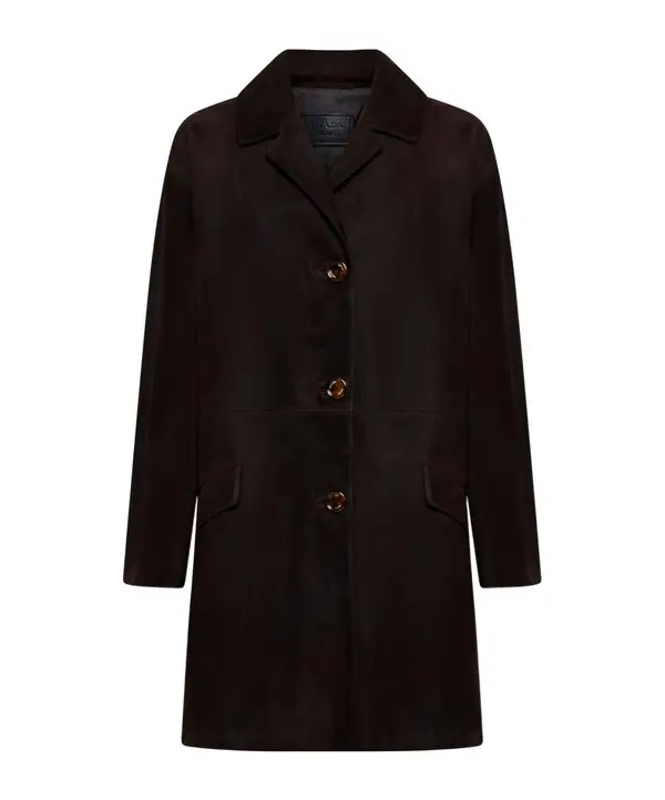 Prada Suede Coat