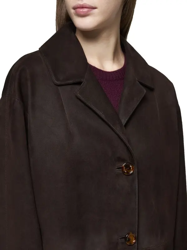 Prada Suede Coat