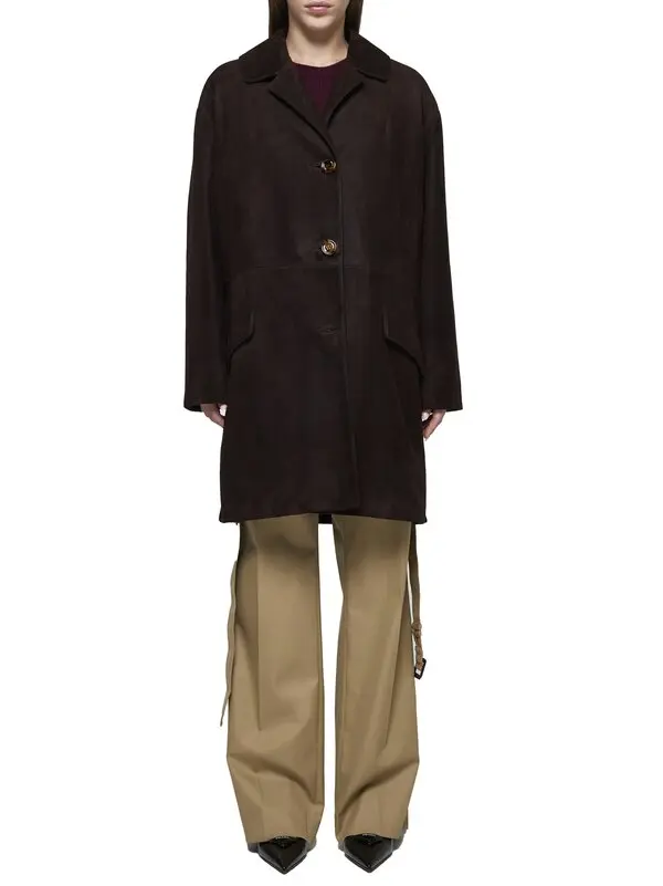 Prada Suede Coat