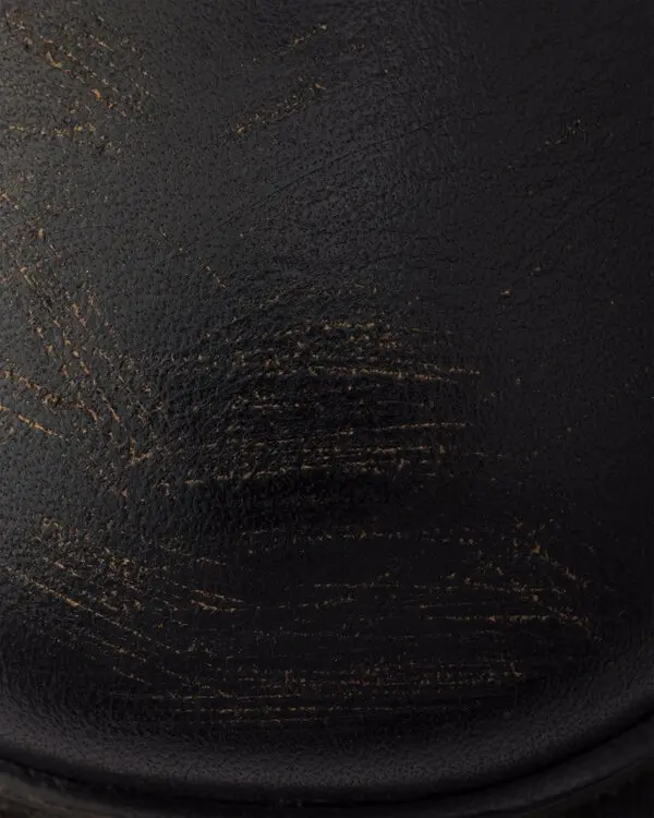 Prada Vintage-effect Leather Boots