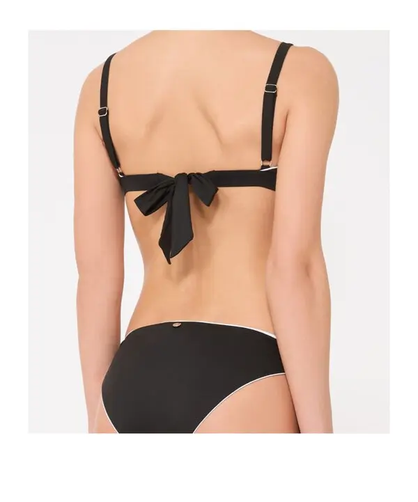 Max Mara Double-knit Bikini Top