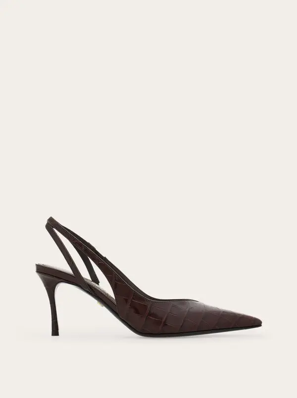 FERRAGAMO Mid Heel Slingback Shoes