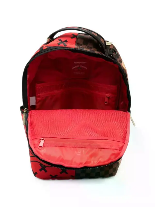 SPRAYGROUND Shark Mouth Check-print Backpack