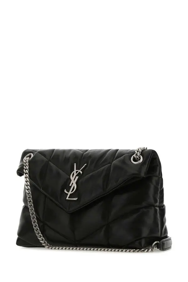 Saint Laurent Nappa Leather Puffer Shoulder Bag