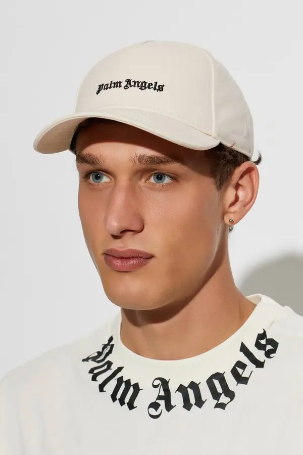 Palm Angels Baseball Cap With Embroidered Logo