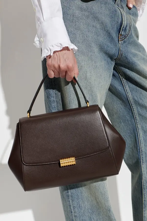 NEOUS Thala Bag In Full-grain Leather - Brown