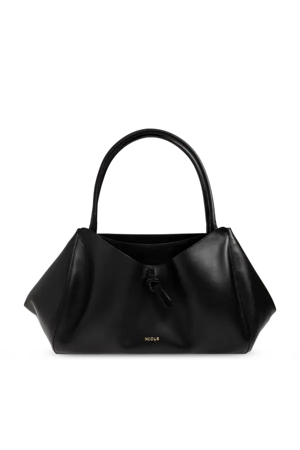 NEOUS Sagitta" Leather Handheld Bag - Black