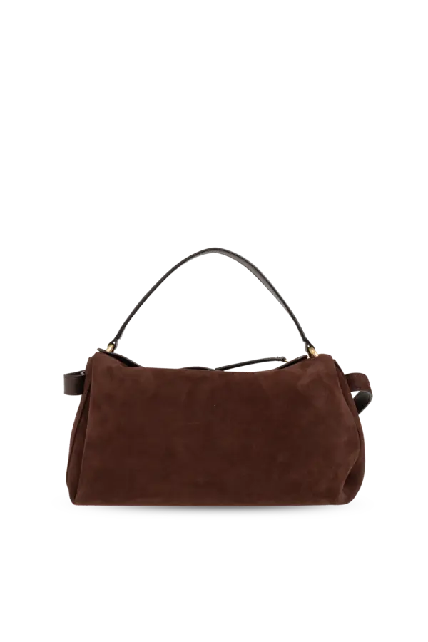 NEOUS Scorpius" Handbag In Suede And Leather With Golden Hardware