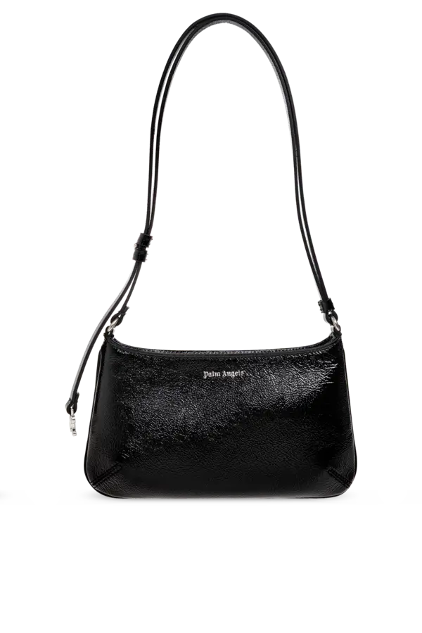 Palm Angels Giorgina Leather Shoulder Bag - Black