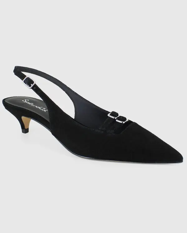 Splendid Vivi Kitten Heel Slingback Shoes