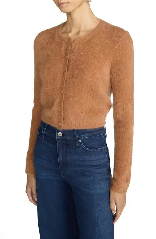 FRAME The Cashmere Airy Teddy Cardigan