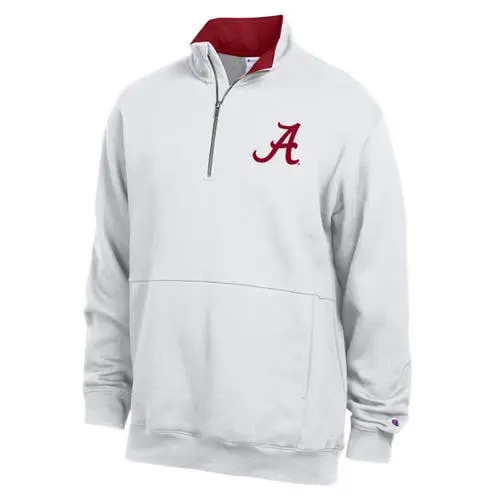 Champion Alabama Crimson Tide Fleece Quarter-zip Pullover