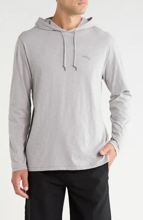 Tommy Bahama Shades Of Paradise Lux Pullover Hoodie - Ultimate Gray
