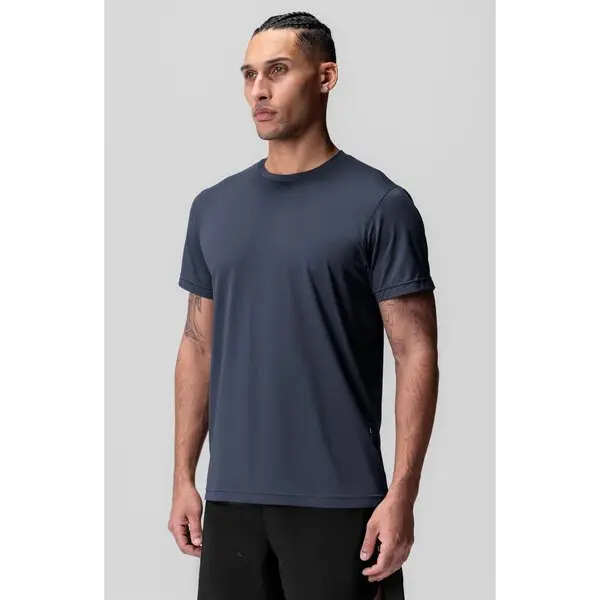 ASRV Aerosilver Essential Tee - Navy