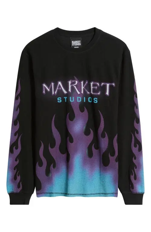 MARKET Through The Flames Thermal T-shirt