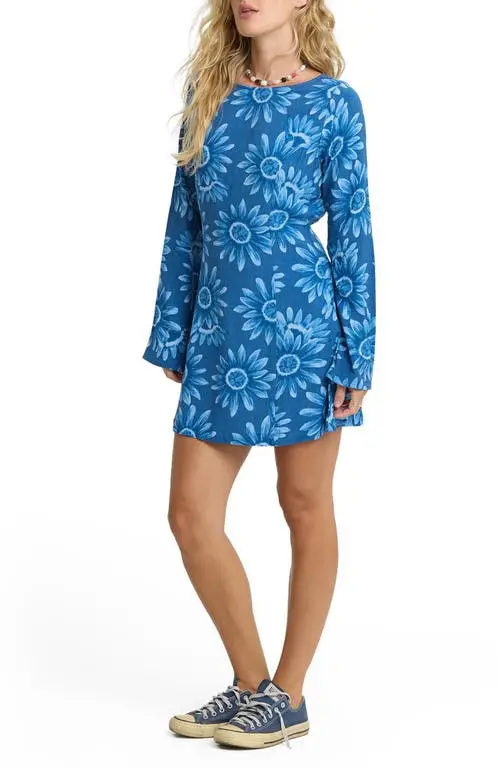 BILLABONG Way Out West Floral Print Minidress