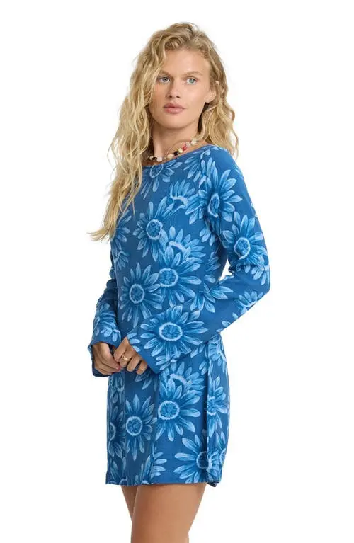 BILLABONG Way Out West Floral Print Minidress