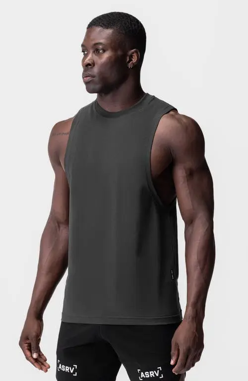 ASRV Supima Muscle Tank - Space Grey