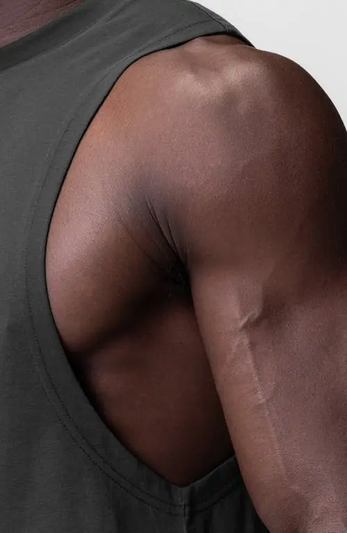 ASRV Supima Muscle Tank - Space Grey