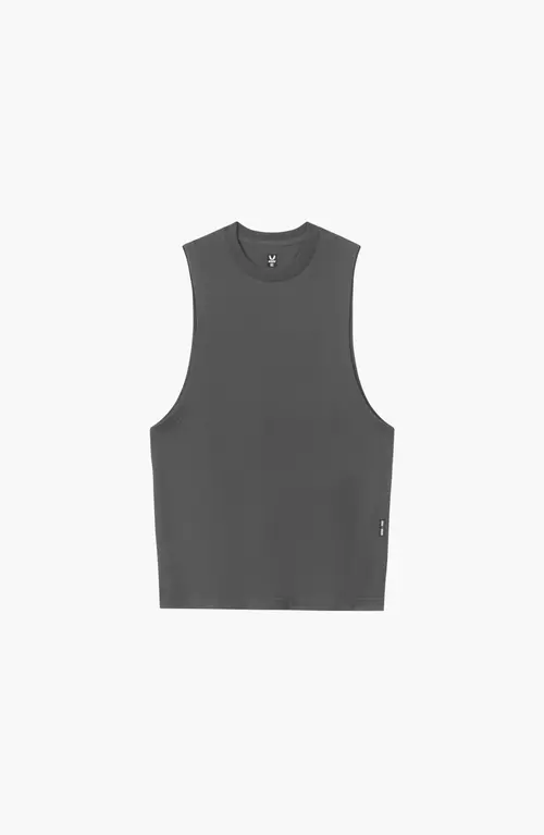 ASRV Supima Muscle Tank - Space Grey