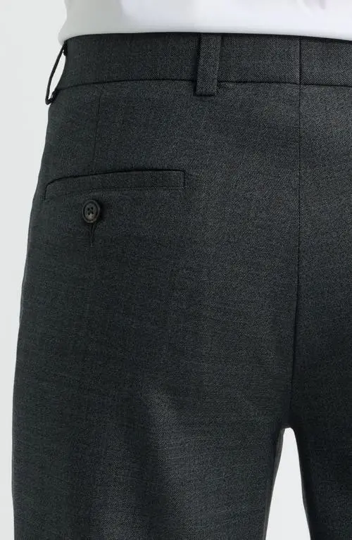 JACK VICTOR Melange Stretch Wool Pants