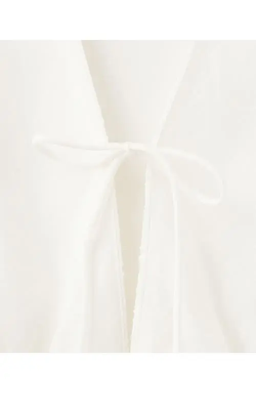 Mango Openwork Embroidered Halterneck Mini Dress