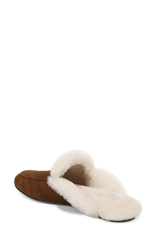 FAVORITE DAUGHTER Yvette Wool Mule - Saddle/cream