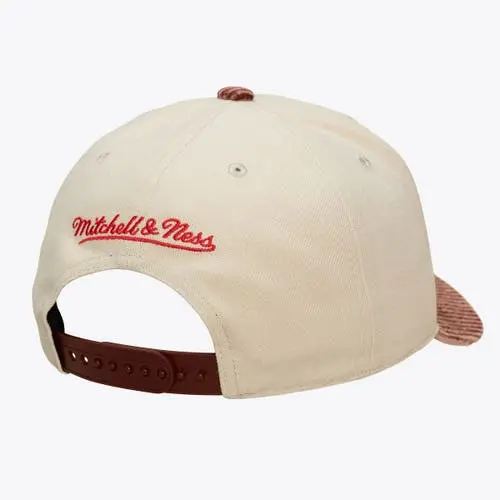Mitchell & Ness Philadelphia 76ers Washed Corduroy Pro Crown Snapback Hat
