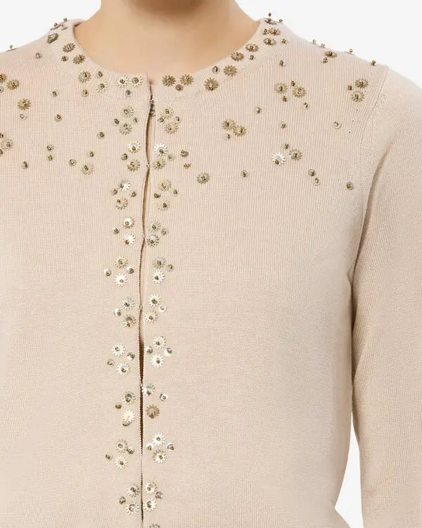 Isabel Marant Étoile Cashmere And Silk Sequin-embellished Cardigan