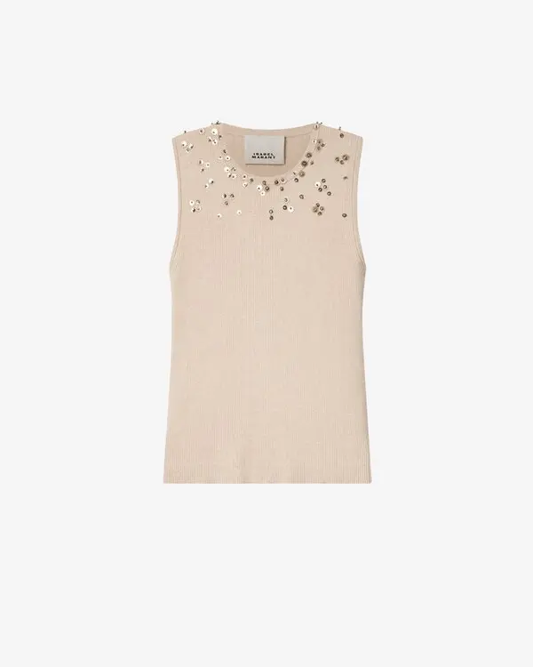 Isabel Marant Étoile Apoline Silk Sweater - Beige