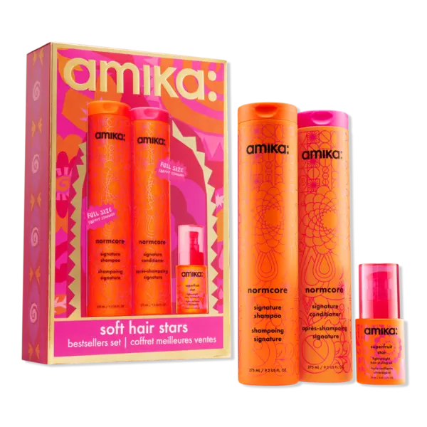 AMIKA Soft Hair Stars Nourishing Wash + Care Set - One-color