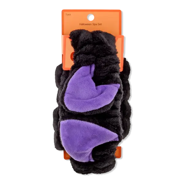 Conair Accessories 3-piece Halloween Spa Set With Cat Ear Headband And Wristbands