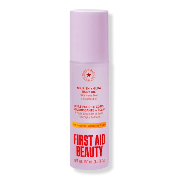 FIRST AID BEAUTY Nourish + Glow Body Oil With Jojoba Seed + Grapeseed Oil - One-color