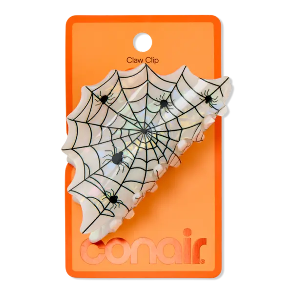Conair Accessories Halloween Cobwebs Acrylic Claw Clip