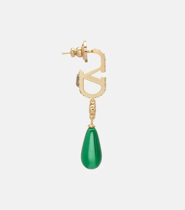 Valentino Garavani Vlogo Swarovski®-embellished Earrings